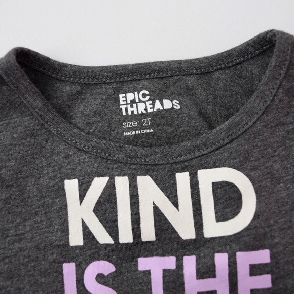 Epic Threads | Shirts & Tops | Nwt Epic Threads Kind Is The New Cool 2t ...